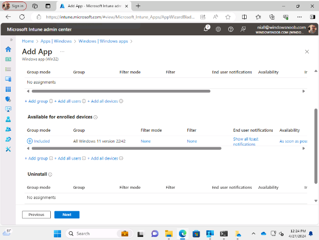Using ProgramData to store Win32 Apps Logs